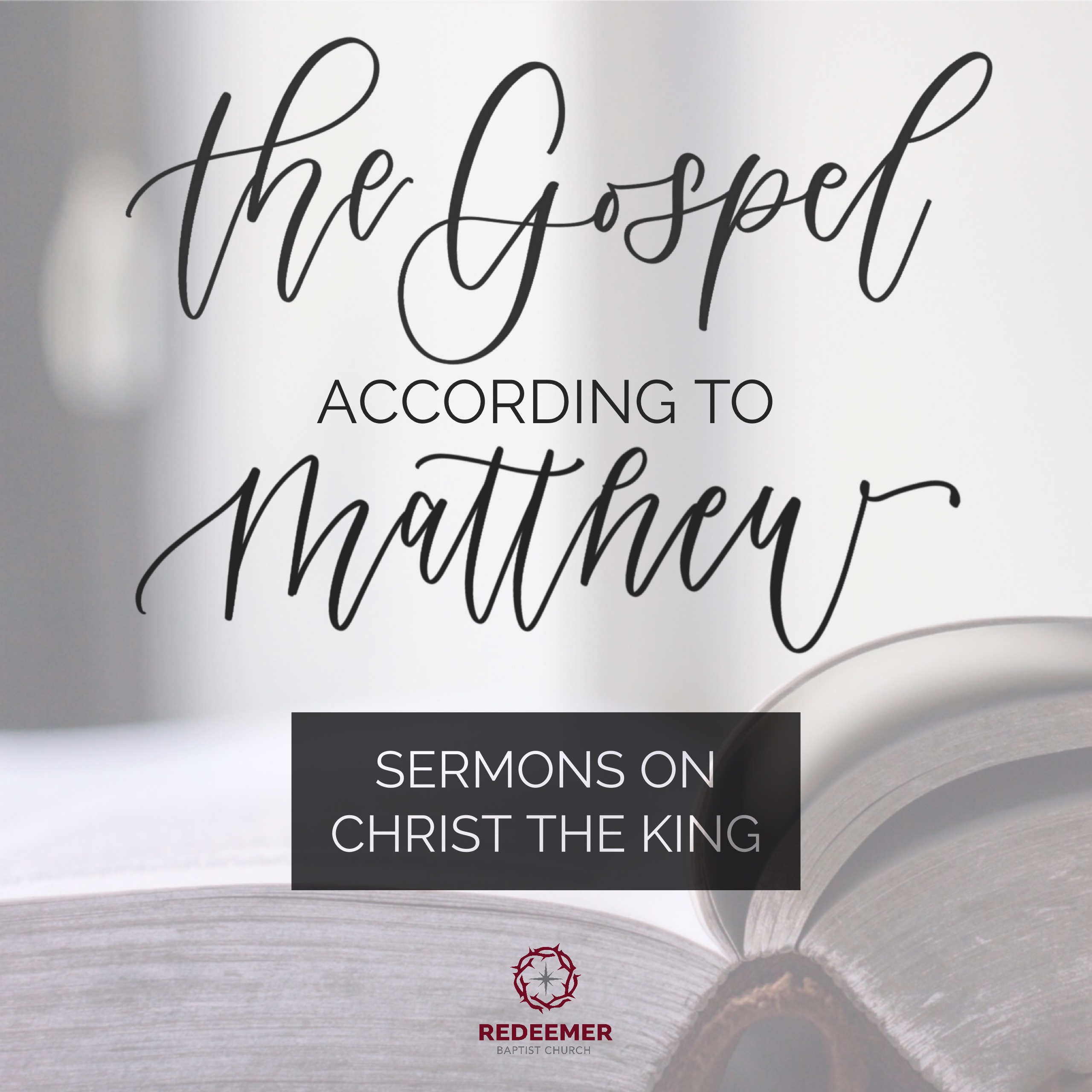 "Christians Endure Persecution" Matthew 10:16-25 | Redeemer Baptist Church